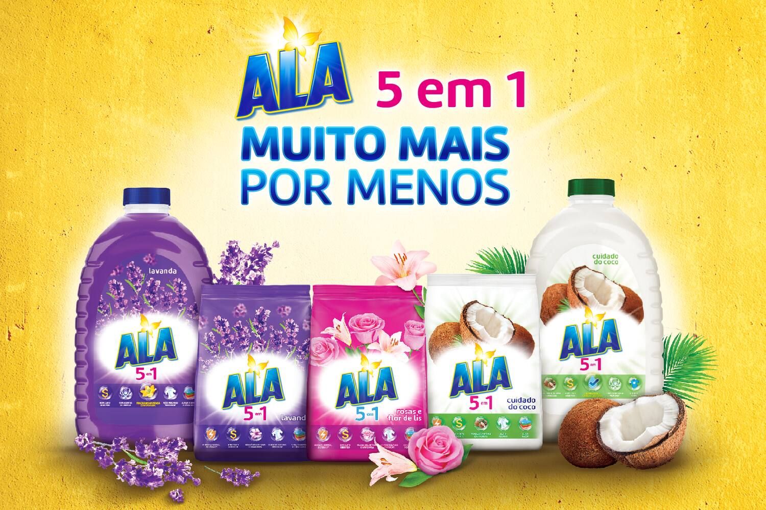 ALA 5 em 1: Criada e pensada especialmente para os consumidores do Nordeste